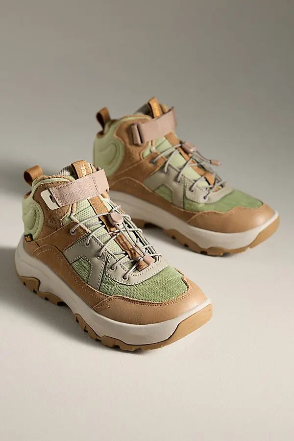 Teva Hurricane Daybreaker Mid Hiking Sneakers - Honey Brown/ Sage